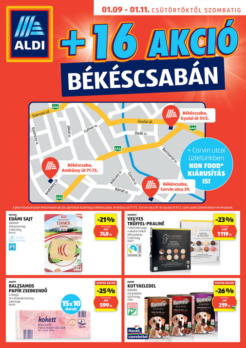 ALDI Békéscsaba extra online akciós újság - 2. hét / 2025.01.09.-2025.01.11. - Oldal 1